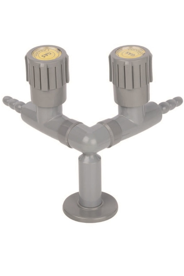 Double Way 90° Bench Mounted Gas Tap – MEGALIFE INDUSTRIAL