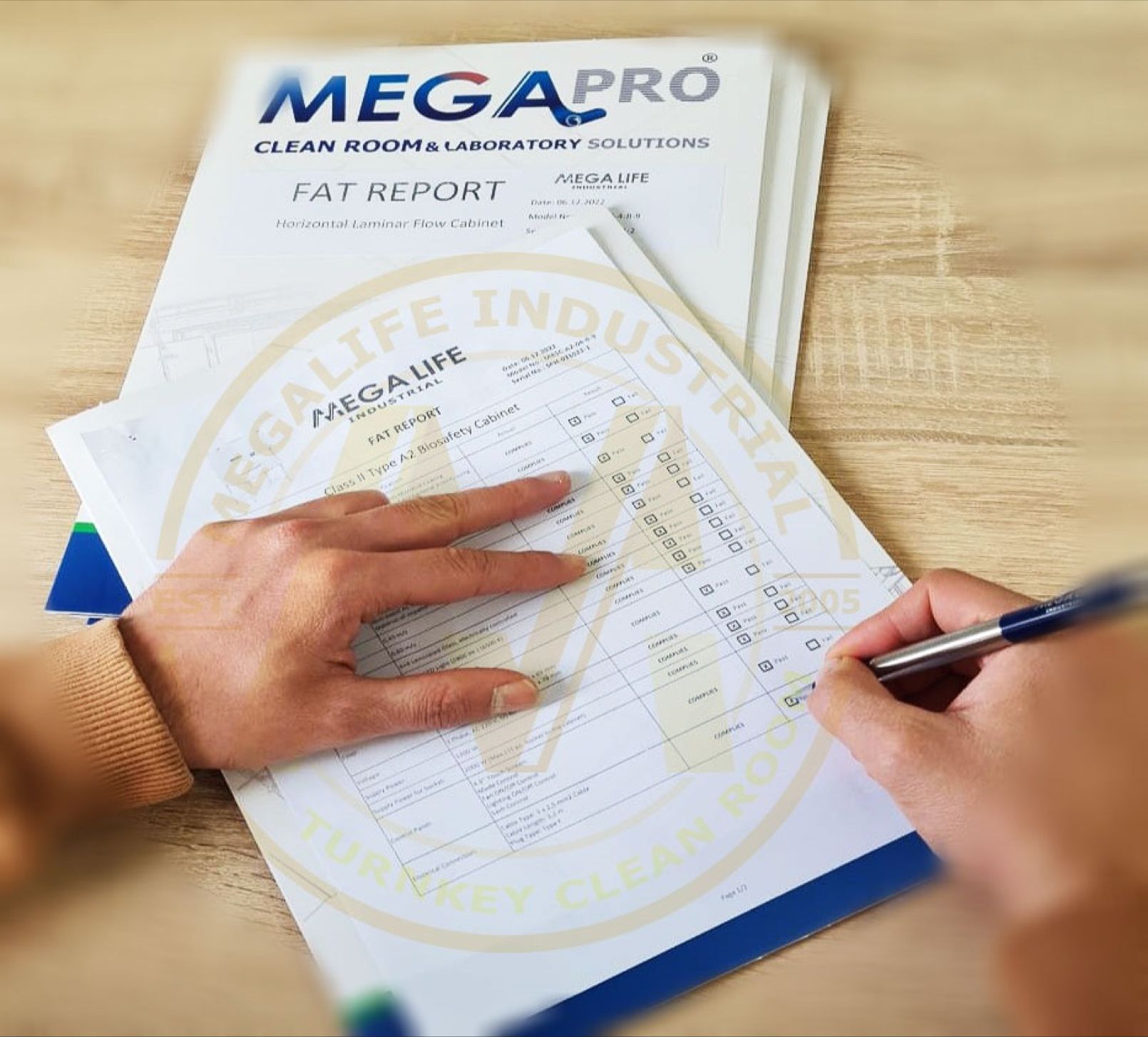 Signing FAT Documents – MEGALIFE INDUSTRIAL